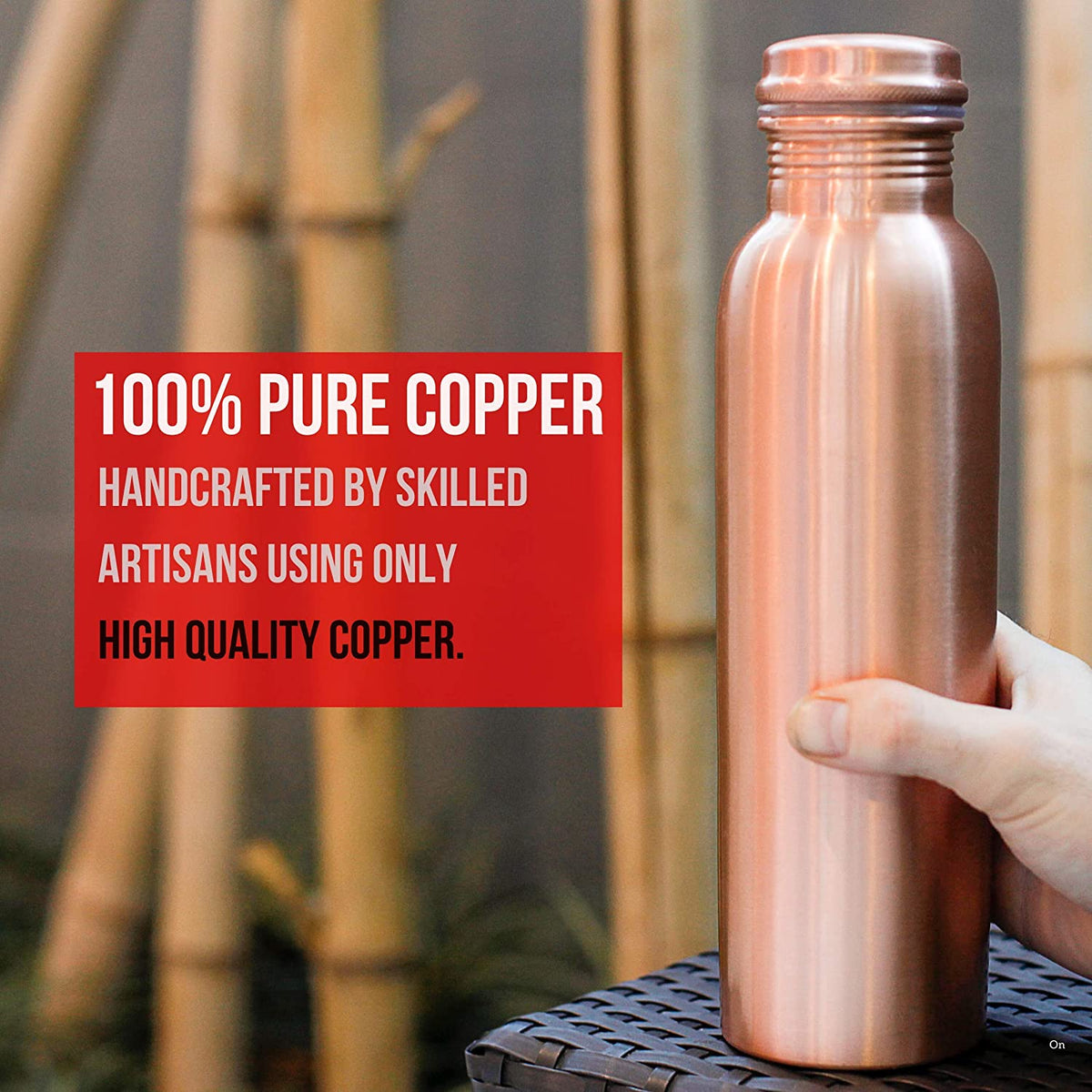 Plain Copper Bottle (1L)